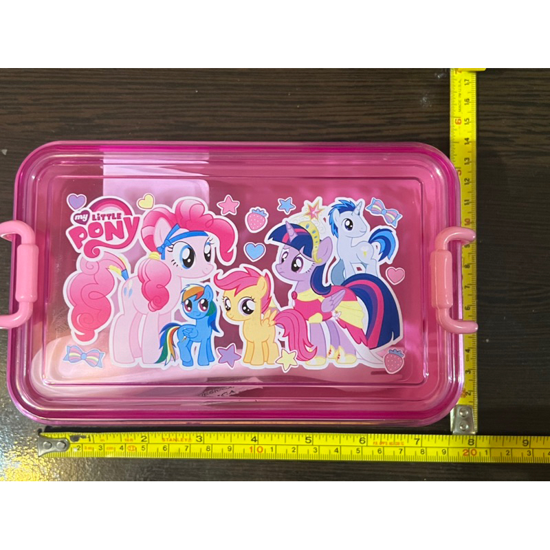 My Little Pony Lunch Container With Spoon-Fork | Shopee Malaysia