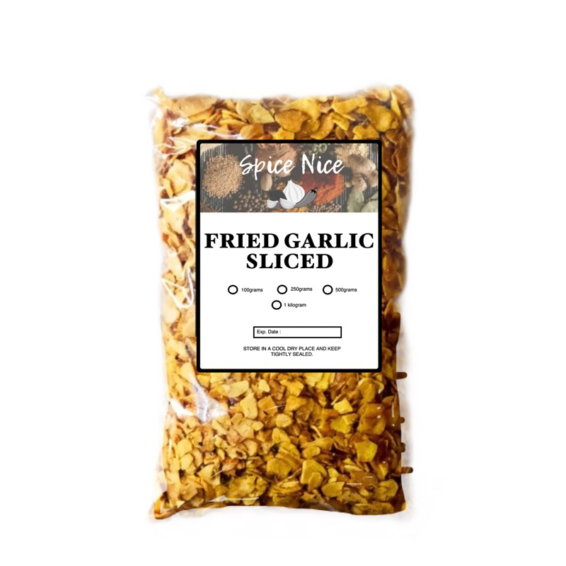 Fried Garlic Sliced 250g 500g | Shopee Malaysia
