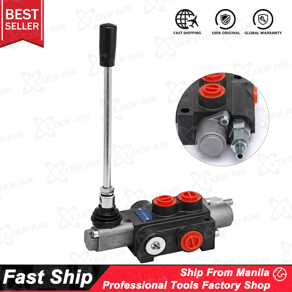 Hydraulic Hand Control Directional Valve Single Way 50L/min for Storage ...