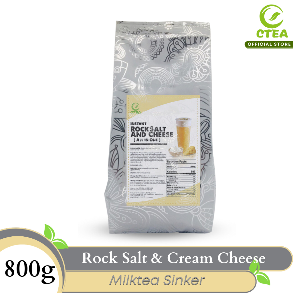 CTEA Rock Salt And Cream cheese 800g | Shopee Malaysia