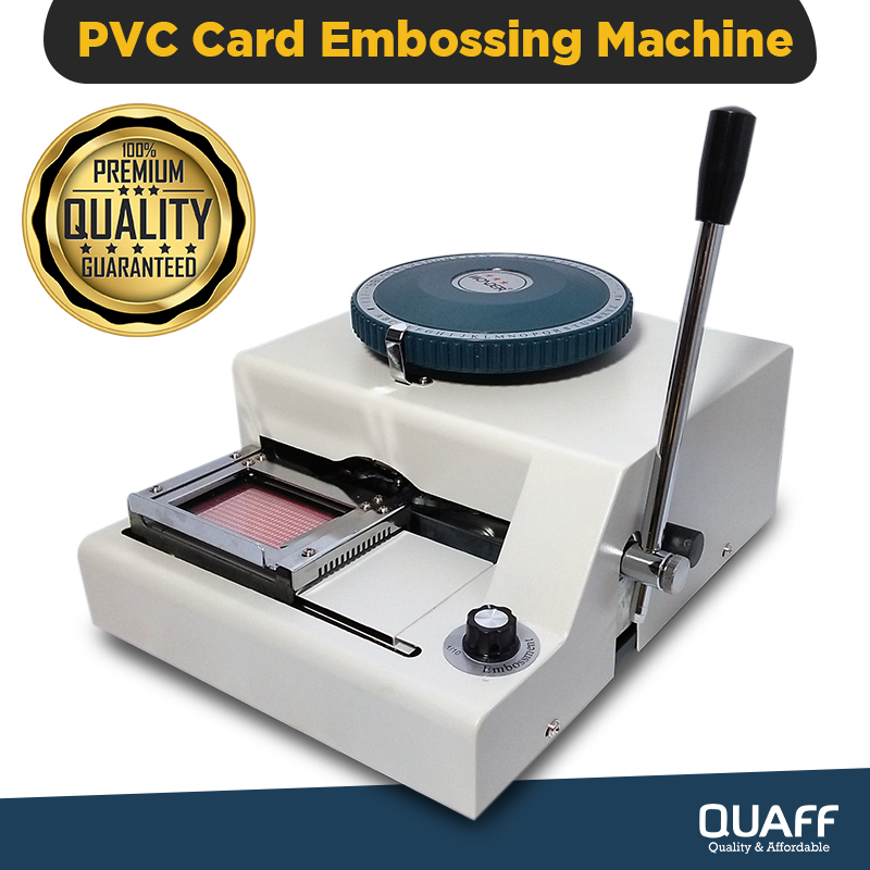 PVC Card Embossing Machine (Letters/Numbers/Symbols) | Shopee Malaysia