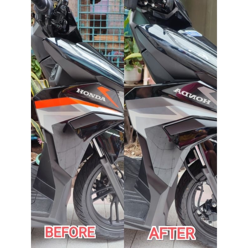 Honda Click V3 Cover up Sticker Lining Decals | Shopee Malaysia