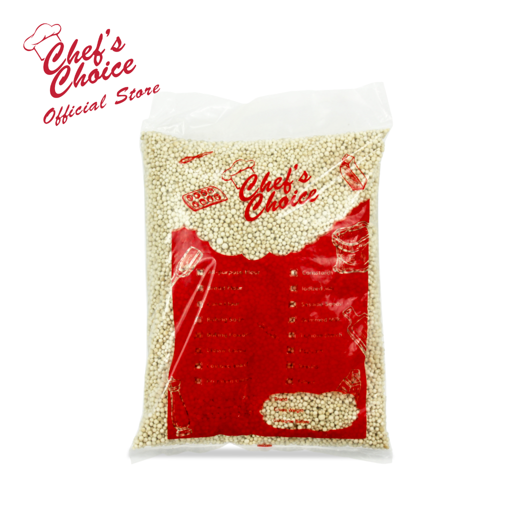 Chef's Choice Premium Sago Small (Good for Halo Halo, Ginataan, Taho ...