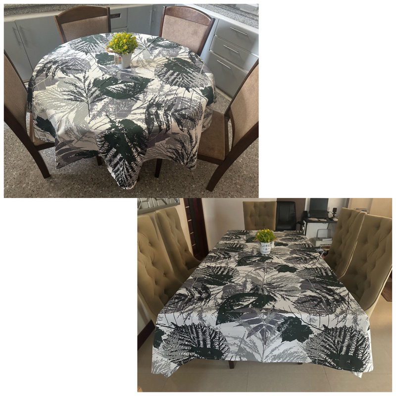Table Cloth Rectangle and round 4seater 6 seaters and 8seater Sold per ...