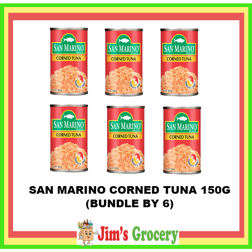 JIMS SAN MARINO CORNED TUNA 150G (BUNDLE BY 6) | Shopee Malaysia