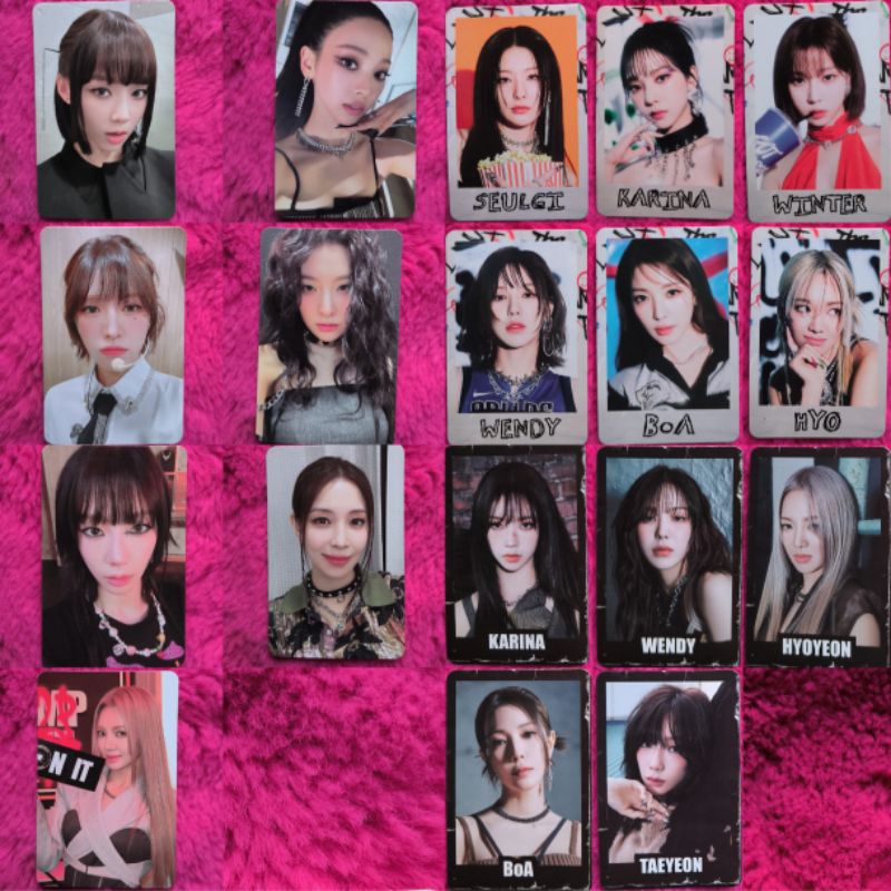 GOT THE BEAT STAMP ON IT OFFICIAL PHOTOCARDS TRADING CARDS KARINA ...