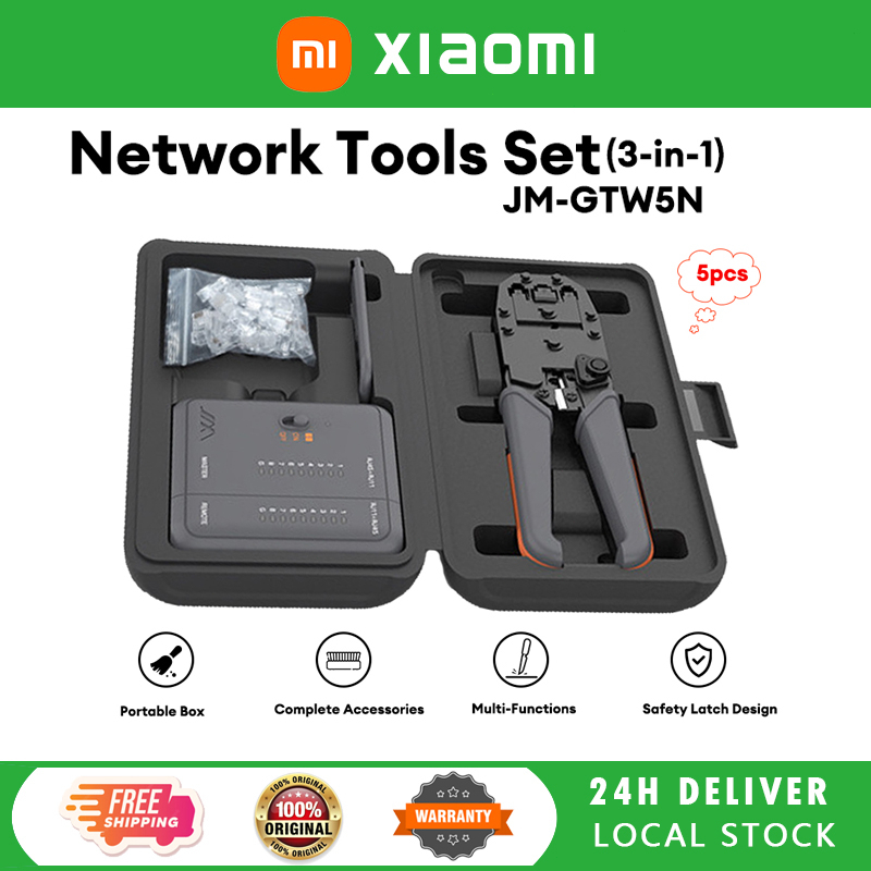 Xiaomi Jimi Network Tool Kit Professional Portable Ethernet Computer Maintenance LAN Cable ...