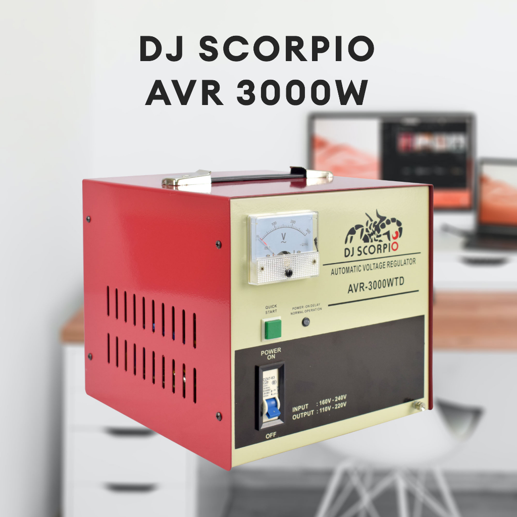 AUTOMATIC VOLTAGE REGULATOR (DJ SCORPIO) - AVR-3000WTD Automatic ...