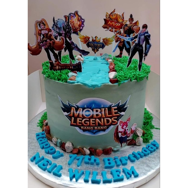 Mobile Legends cake topper | Shopee Malaysia