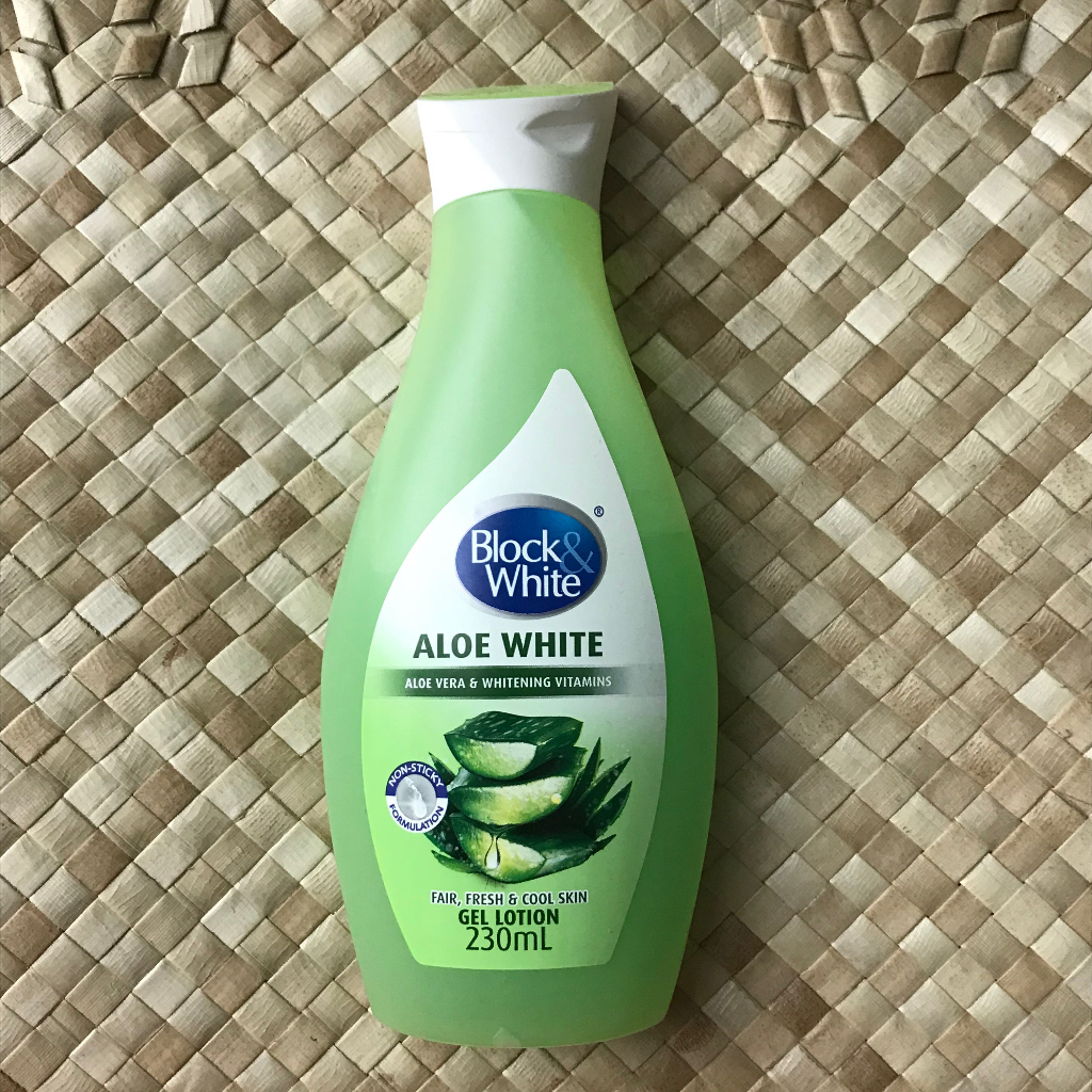 Block and White Aloe White Whitening Gel Lotion 230ml | Shopee Malaysia