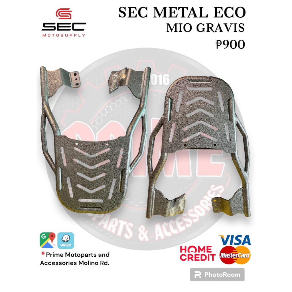 SEC Top Box Brackets (Orig SEC Brand) ADV 160 / PCX 160 / Nmax V2 ...