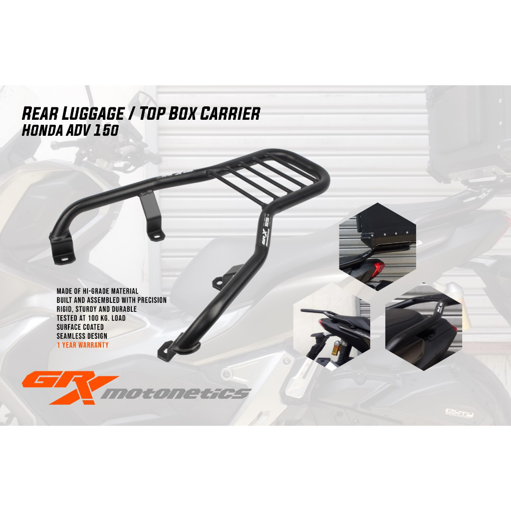 Honda ADV 150 / 160 Rear Luggage Carrier | Shopee Malaysia