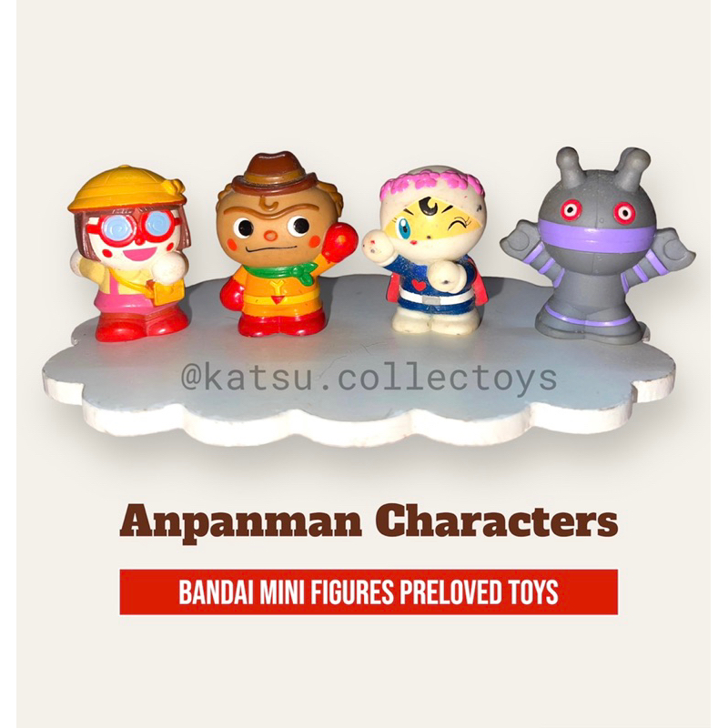 BANDAI Anpanman Characters mini figures | Shopee Malaysia