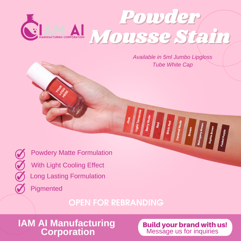 Powder Mousse Stain 5ml - IAM AI Open for Rebranding | Shopee Malaysia