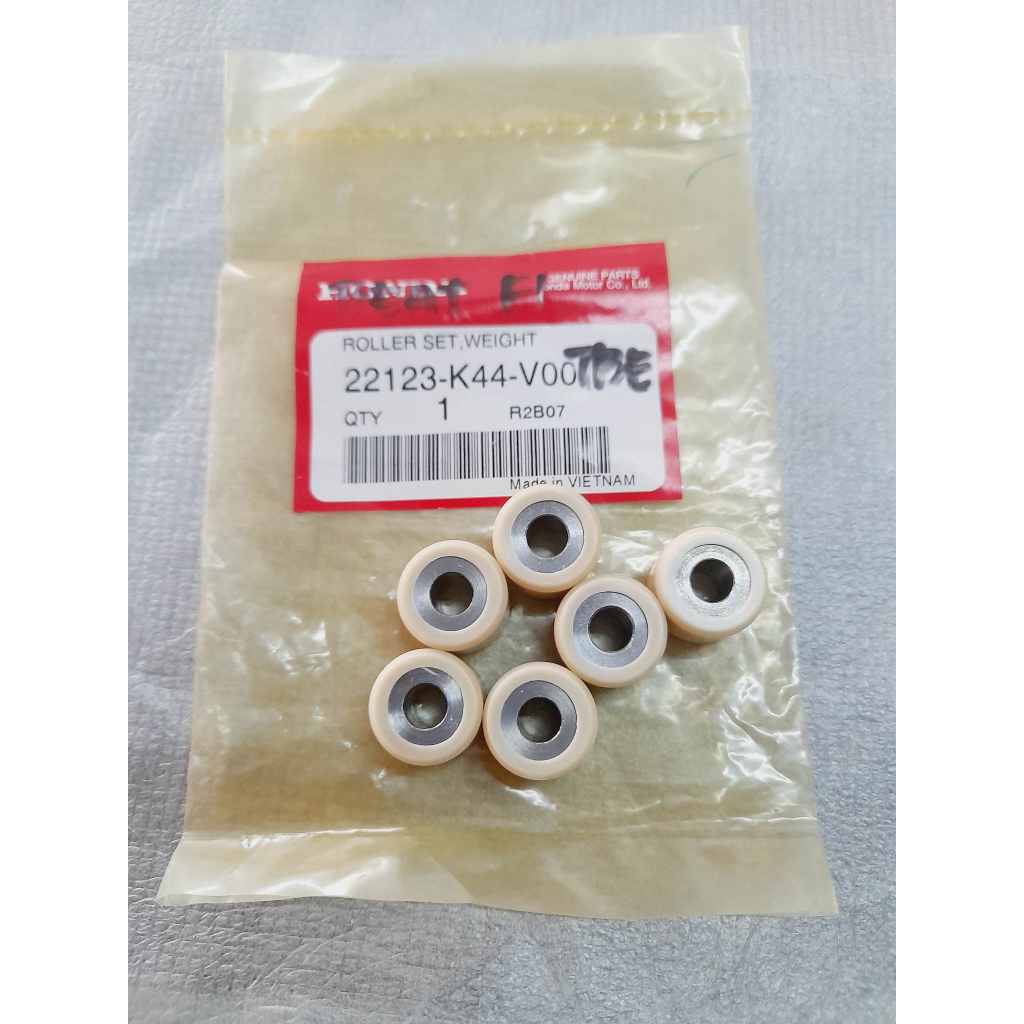 Honda parts Roller Set Weight/Fly Ball Beat Fi V1 V2 (22123-k44-V00 ...