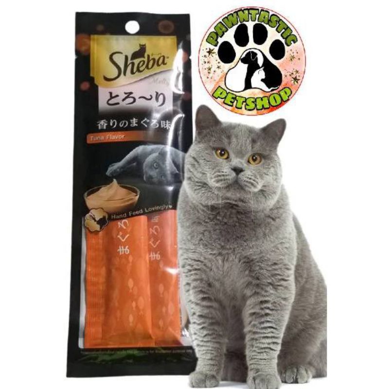 Sheba Melty Cat Creamy Treats 12g x 2 (Tuna flavor) | Shopee Malaysia
