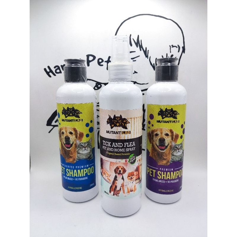 Mutant Lab Shampoo and Tick Flea/ Fleas Spray | Shopee Malaysia