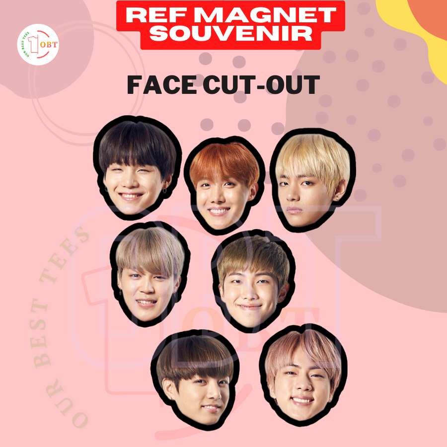 Face Cut-out Ref Magnet Personal (NO MINIMUM) DIFFERENT PHOTOS ALLOWED ...