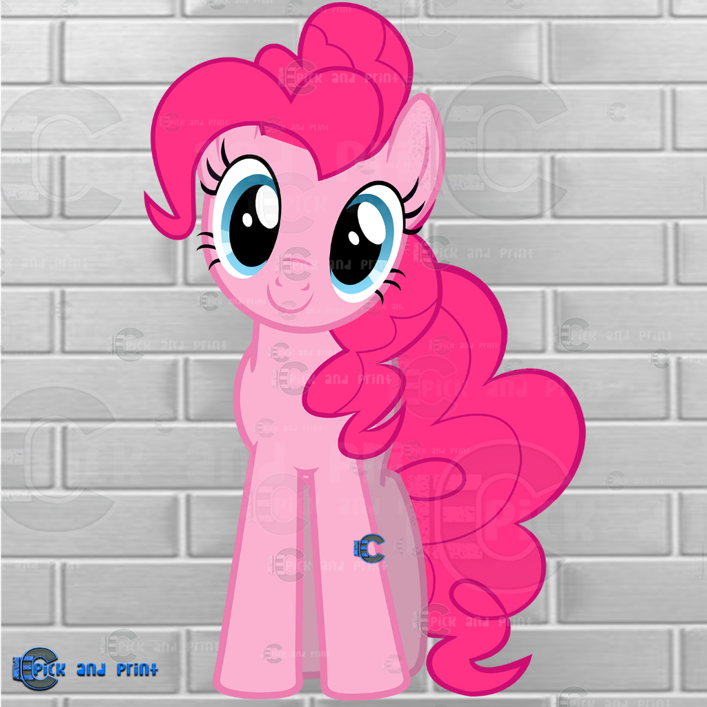 Pinkie Pie My Little Pony Character Cut Outs for DIY Backdrops Party ...