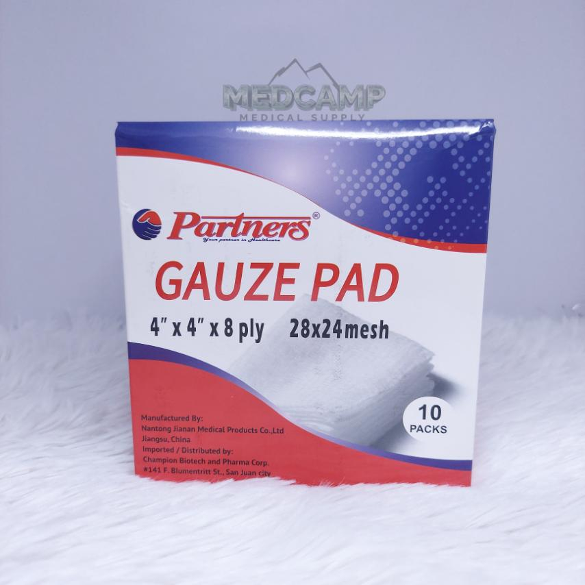 Gauze Pad Sterile Partners 4x4 (10's) | Shopee Malaysia