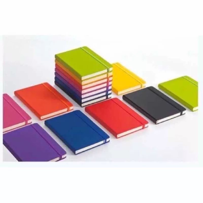 A6 Moleskin Garter Notebook. | Shopee Malaysia