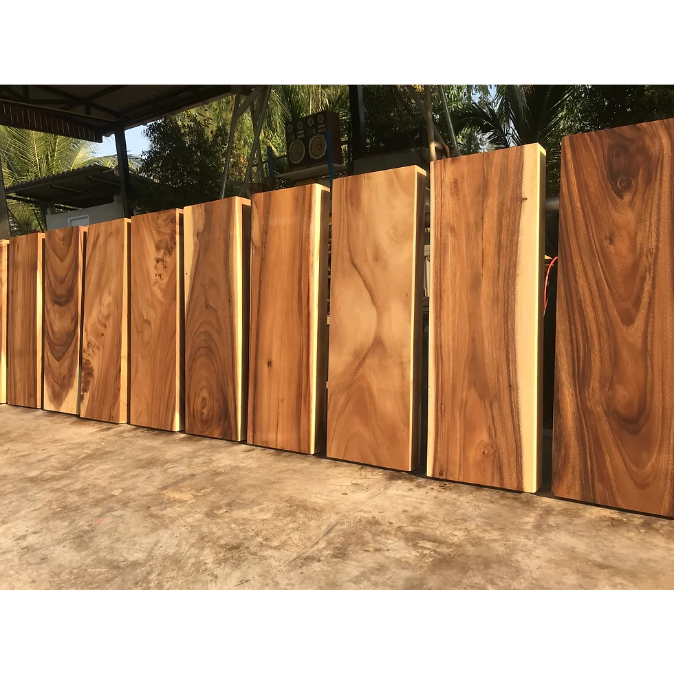 12 Inches Wide Acacia Wood Planks Solid Wood for Shelf, Shelving ...