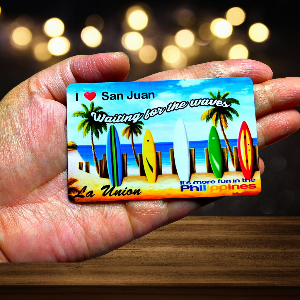 La Union, Baguio, Cebu, Manila Philippine Rubber Magnet Souvenir Design ...
