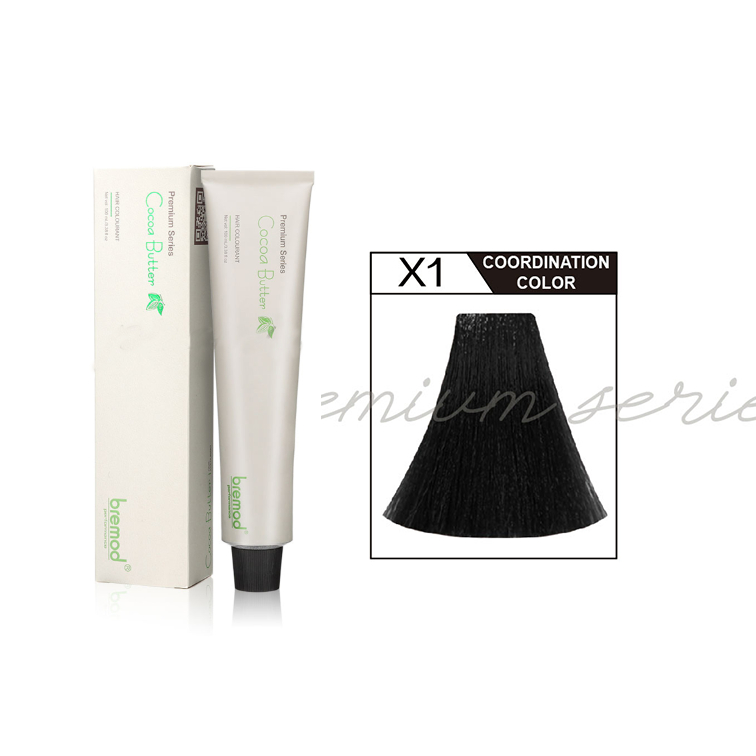 BREMOD PREMIUM COCOA BUTTER HAIR COLOR X1 COORDINATION COLOR (100ML ...