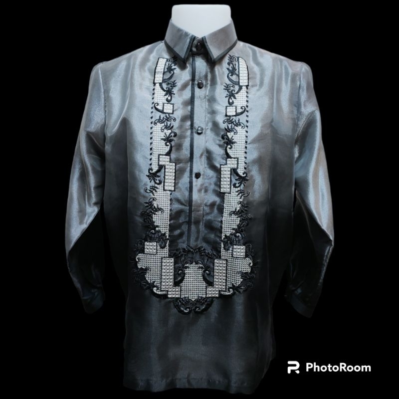 BARONG TAGALOG COLORED BARONG MODERN BARONG FOR MEN WITH LINNING COLLAR ...