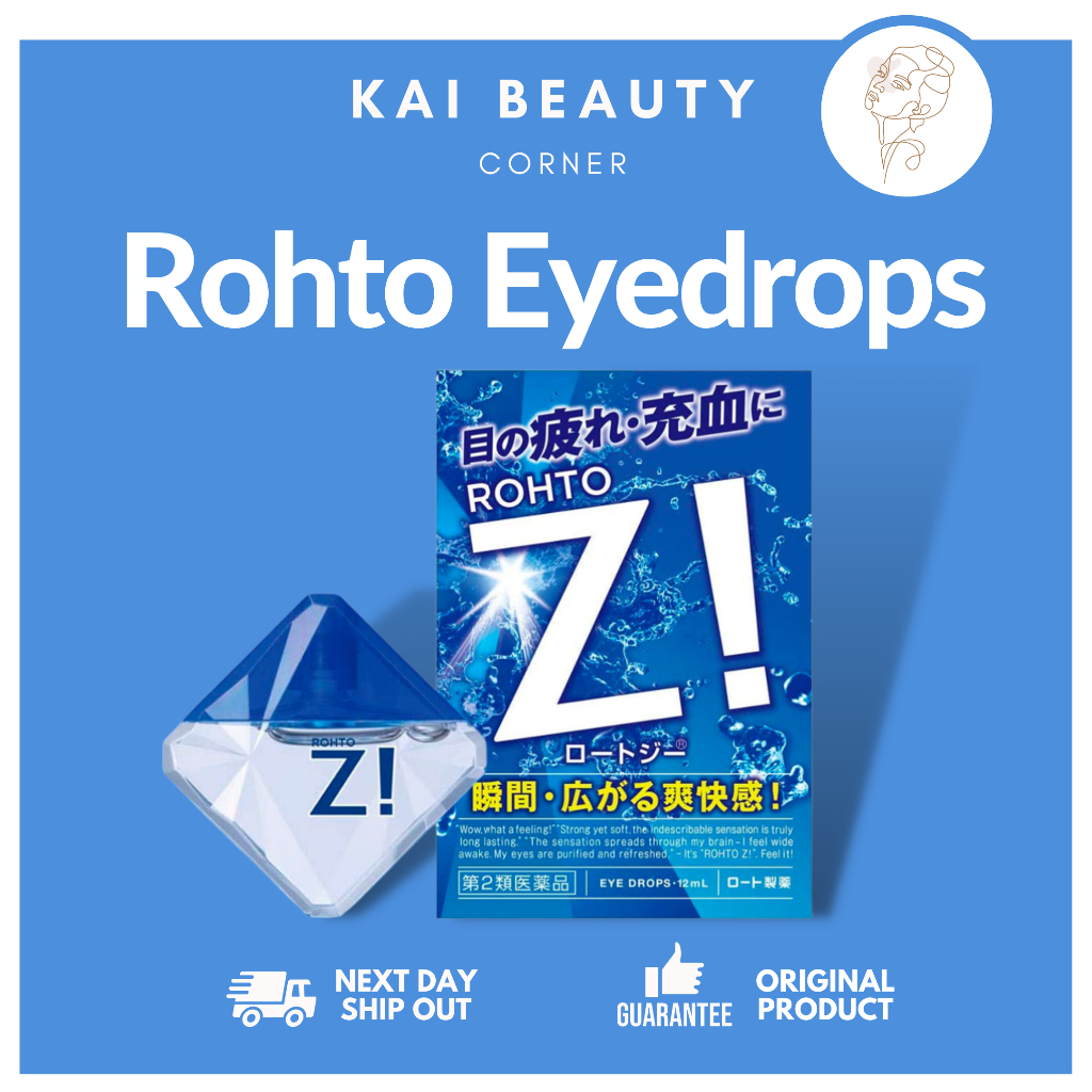 Rohto Z Eyedrops 12ml 2026 Expiry | Shopee Malaysia