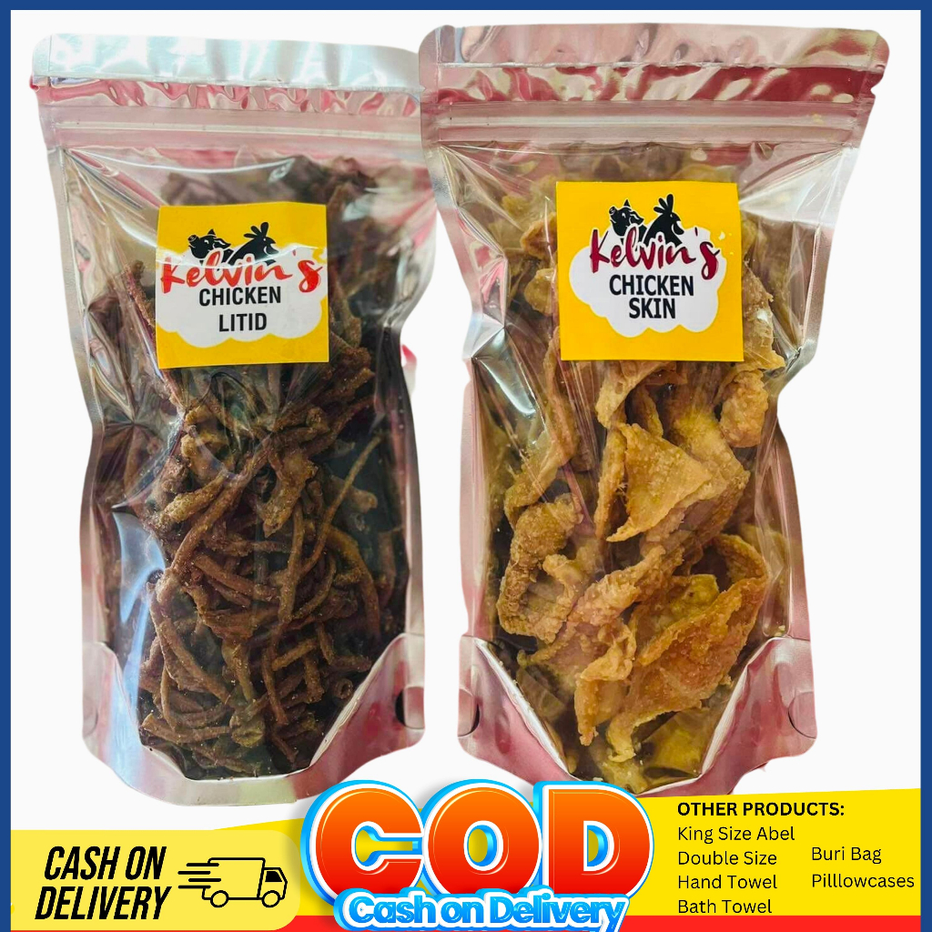 Chicken Skin Chicken Litid Isaw Mushroom Chichacorn Mushroom Chicharon ...