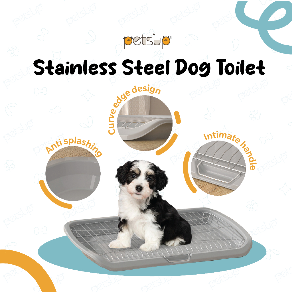 Extra Large Dog Training Potty Pad Stainless Dog Toilet Dog Pee Pad ...