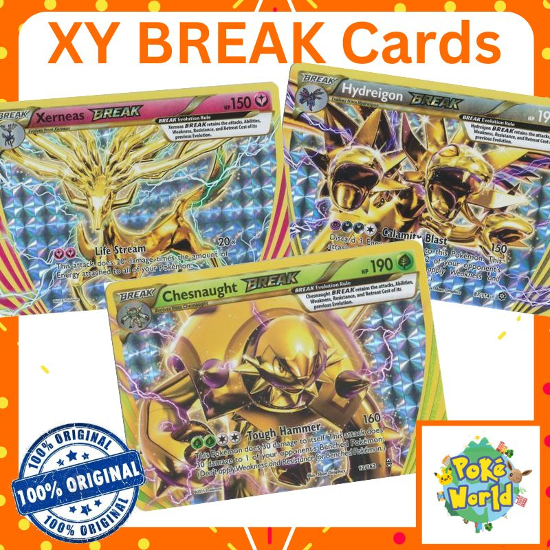 XY Break Cards - Pokemon Break - Singles - Poke World PH | Shopee Malaysia