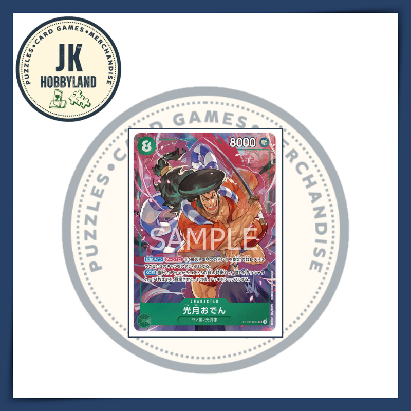 One Piece Card Game (JP TCG) Kouzuki Oden P-SR OP02-030 | JK | Shopee Malaysia
