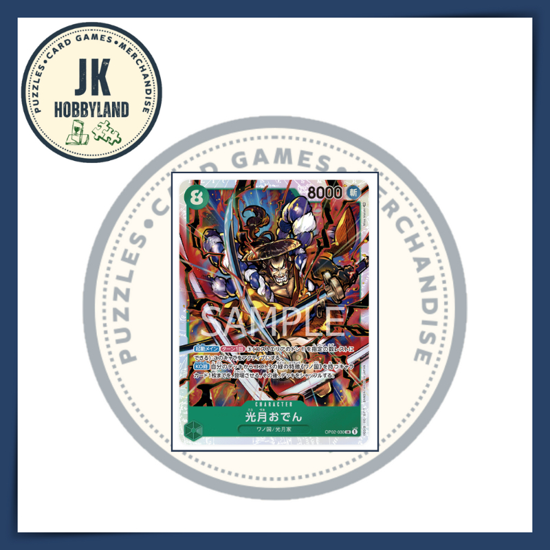 One Piece Card Game (JP TCG) Kouzuki Oden SR OP02-030 | JK | Shopee Malaysia