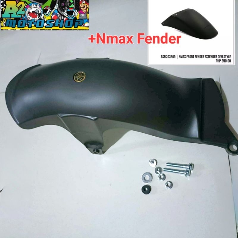 YAMAHA NMAX V2 AEROX V2 Tire Hugger and Front Fender Extension / Aerox ...