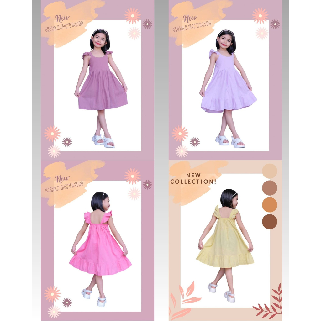 Lettuce Backless Dress for Kids ( 4 - 6 years old ) | Shopee Malaysia