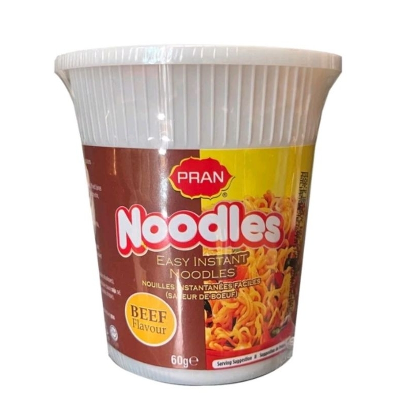 Pran - Instant Beef Cup Noodles | 60 g | Shopee Malaysia