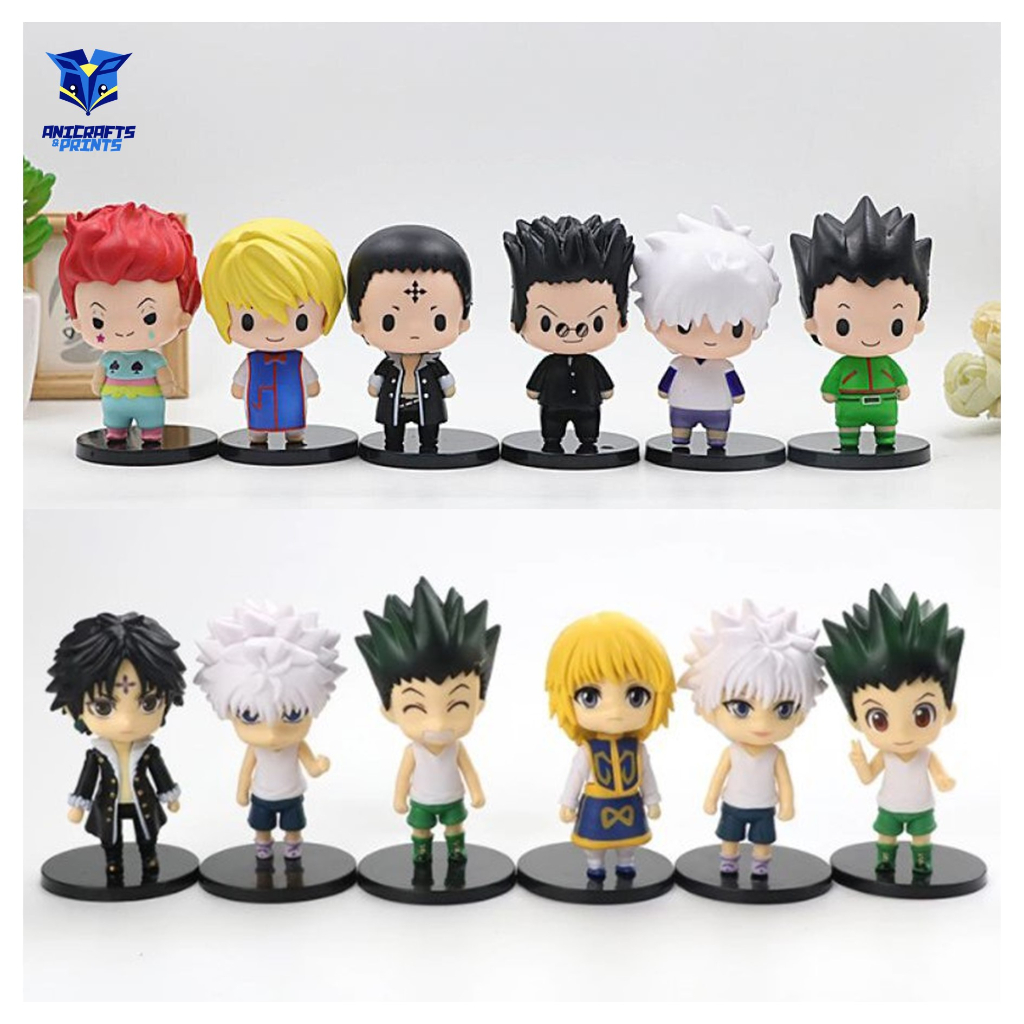Hunter X Hunter PVC Figures Anime Series Gon Killua Kurapika Chrollo ...