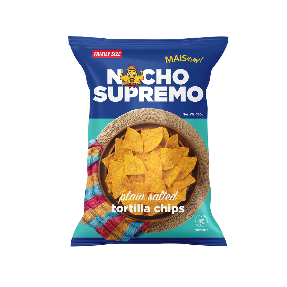 Nacho Supremo Tortilla Chips Nachos Plain Salted 500g | Shopee Malaysia