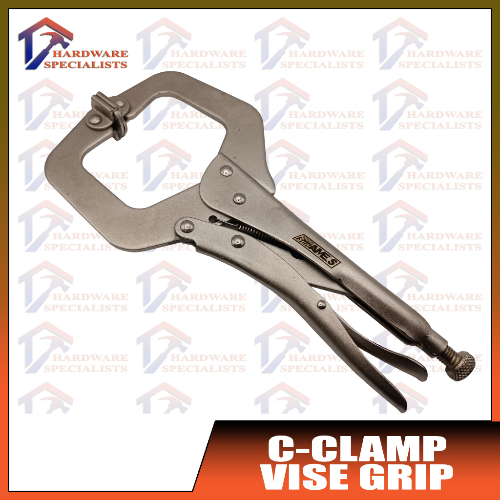 C-clamp Vise Grip 11" Heavy Duty Authentic | Shopee Malaysia
