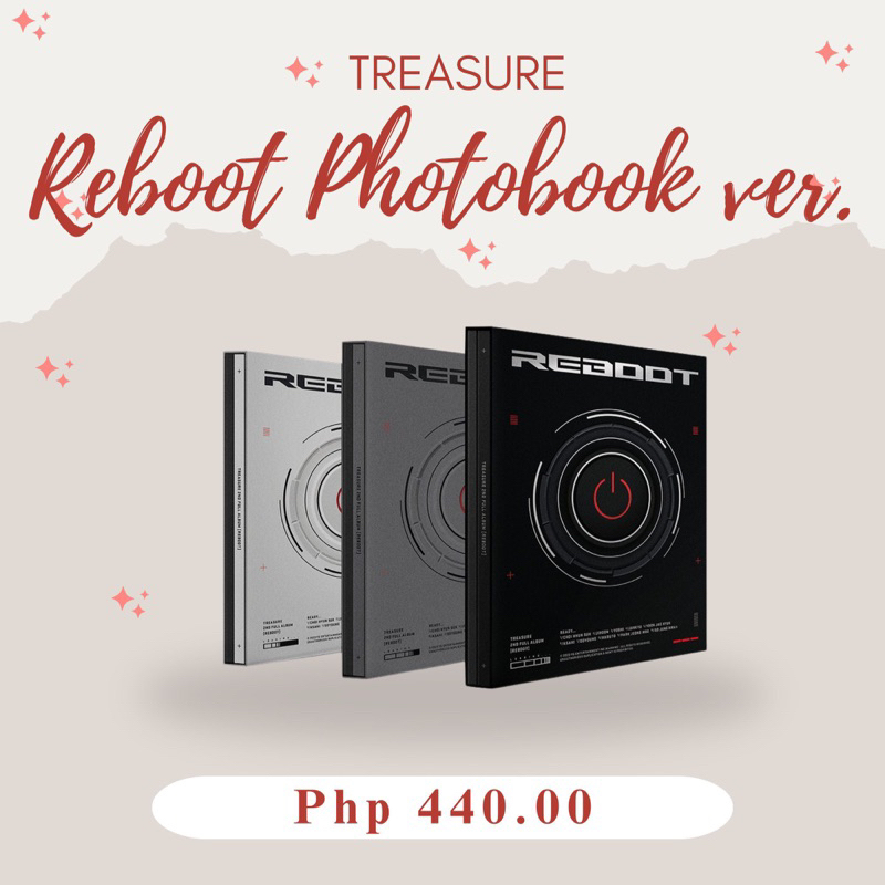Treasure Reboot Photobook Ver. Album | Shopee Malaysia