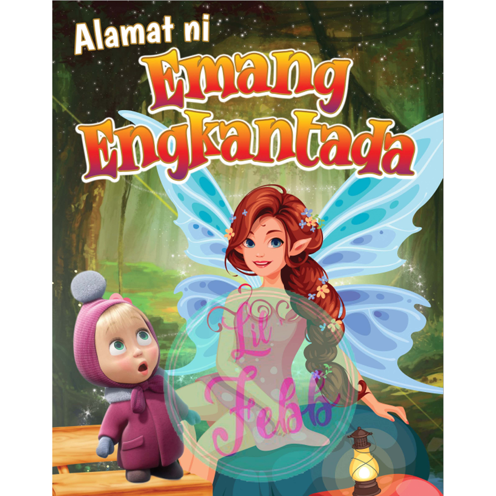 Story Book / Coloring Book English Tagalog ( Alamat ni Emang Engkantada ...