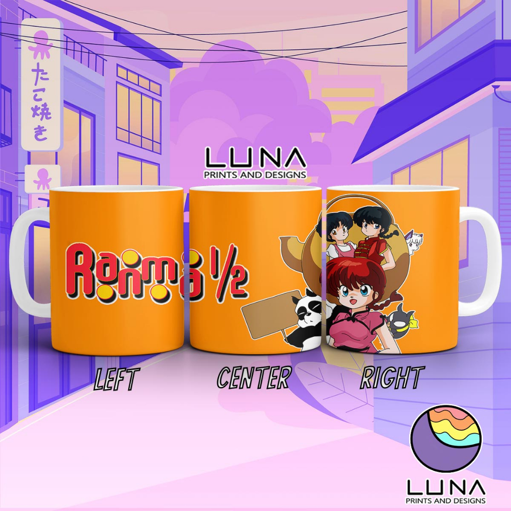 Ranma 1/2 Anime Mug Collection - The Luna Merch | Shopee Malaysia