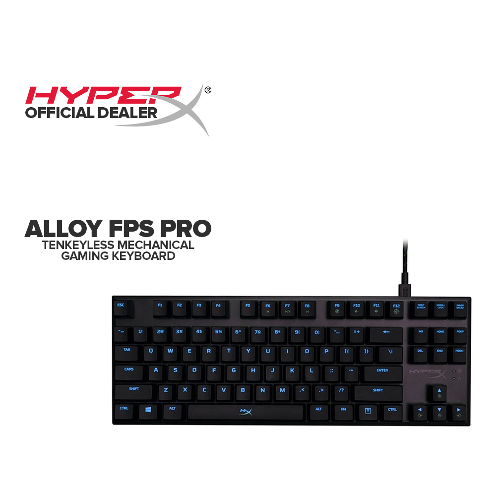 HyperX Alloy FPS Pro - Tenkeyless Mechanical Gaming Keyboard - 87-Key ...