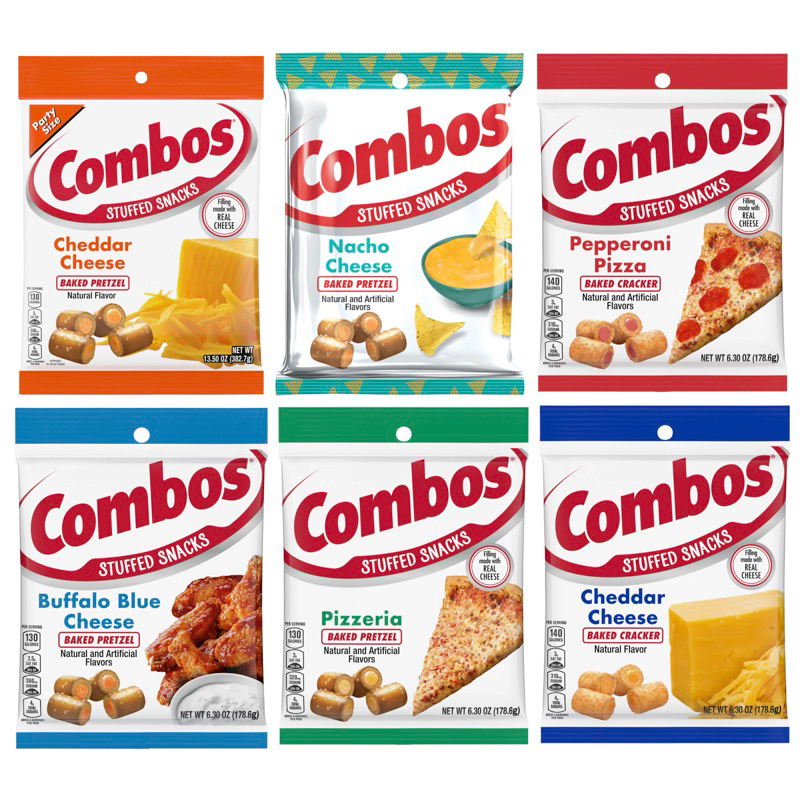 Combos Stuffed Snacks Baked Pretzels | 6.30 Oz (178.6g) | Shopee Malaysia