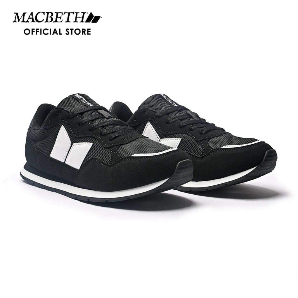 Macbeth Shoes " Arcade " ( Black / White ) | Shopee Malaysia