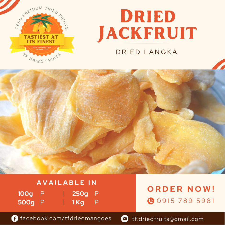 Cebu's Dried Langka/Dried Jackfruit 1KG | Shopee Malaysia