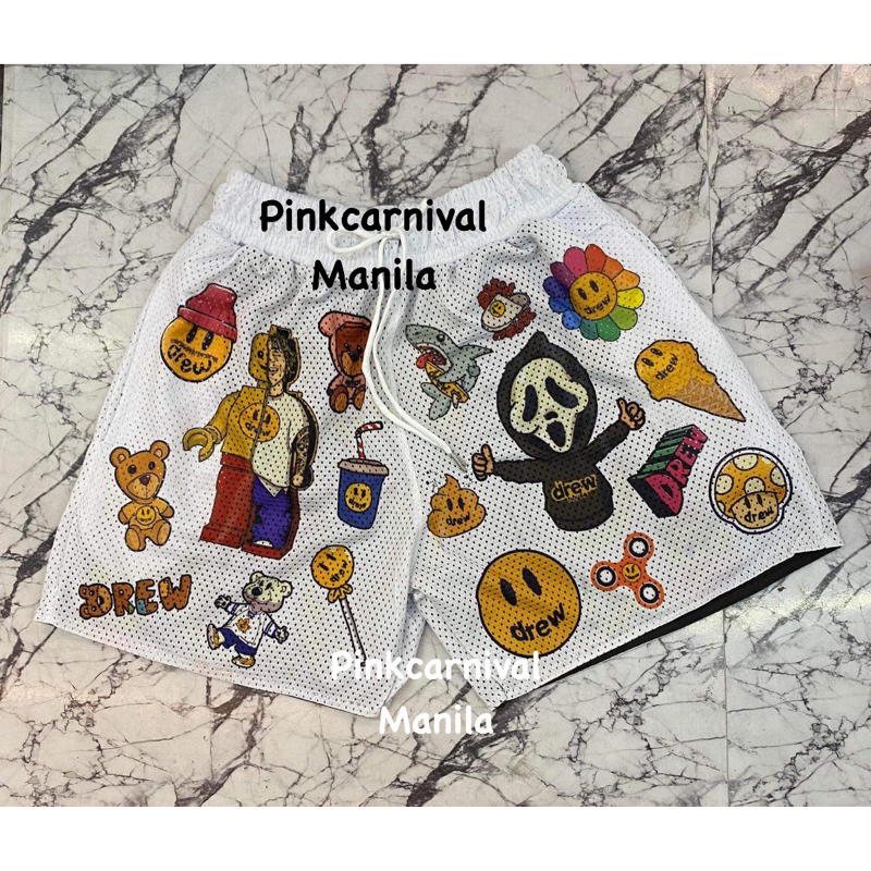 Logos Mesh short Pinkcarnival Manila | Shopee Malaysia