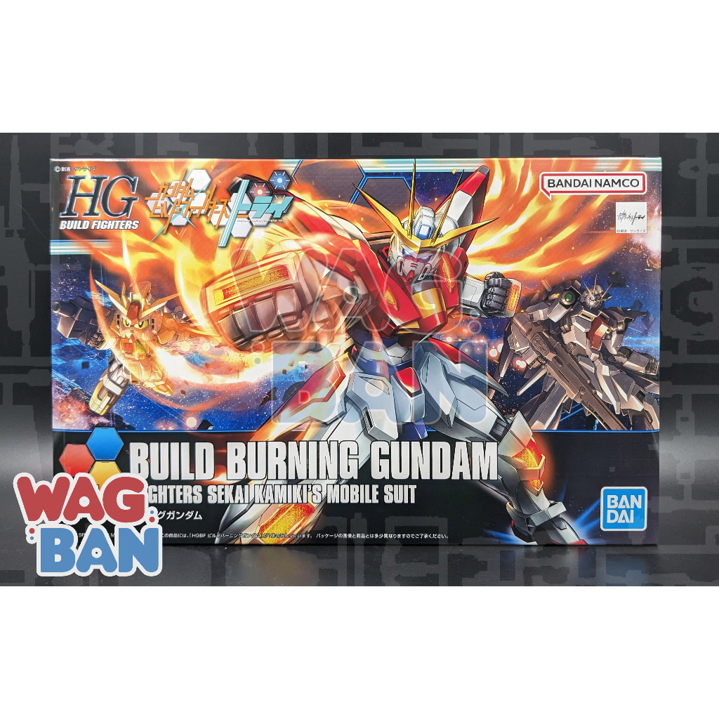 HG 1/144 Build Burning Gundam (Gundam Build Fighters) | Shopee Malaysia